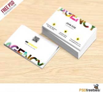 Creative Business Card Free PSD Template – Download PSD