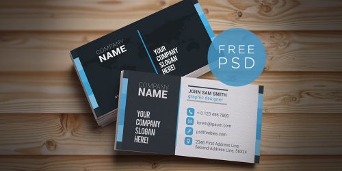 Creative-Designer-Business-Card-Template-Free-PSD-1000×500 – Download PSD