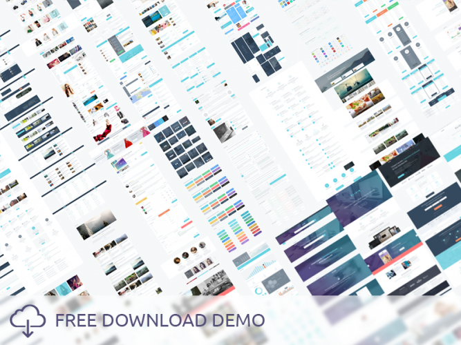 Huge-UI-Kit-and-Free-PSD-Templates – Download PSD