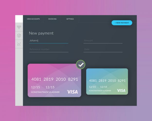Payment Form UI Template Free PSD – Download PSD
