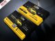 Cab Taxi Services Business Card Template PSD – Download PSD