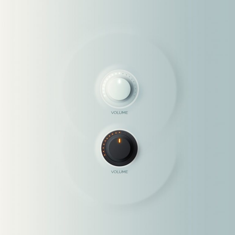 Minimalist Volume Control knobs Free PSD – Download PSD